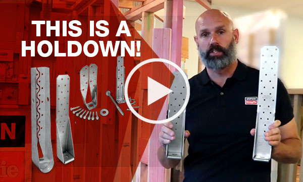 This is a Holdown! | Strong-Tie | Together we're helping build safer ...